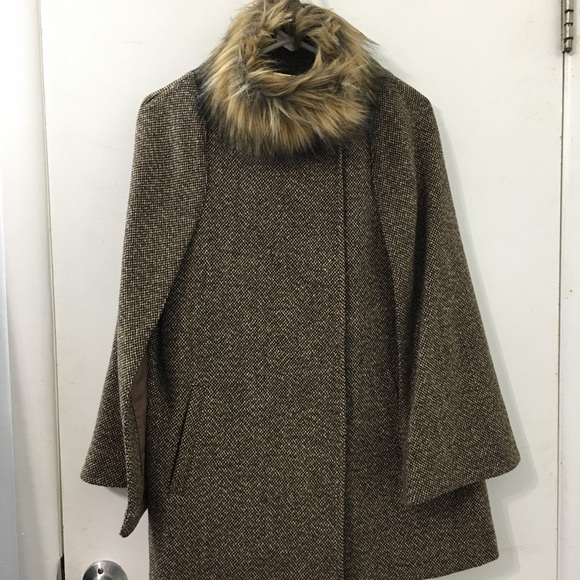 IMAN | Jackets & Coats | Iman Women Tweed Cape Coat | Poshmark